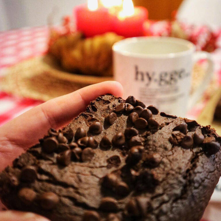 chocolate brownie di ceci